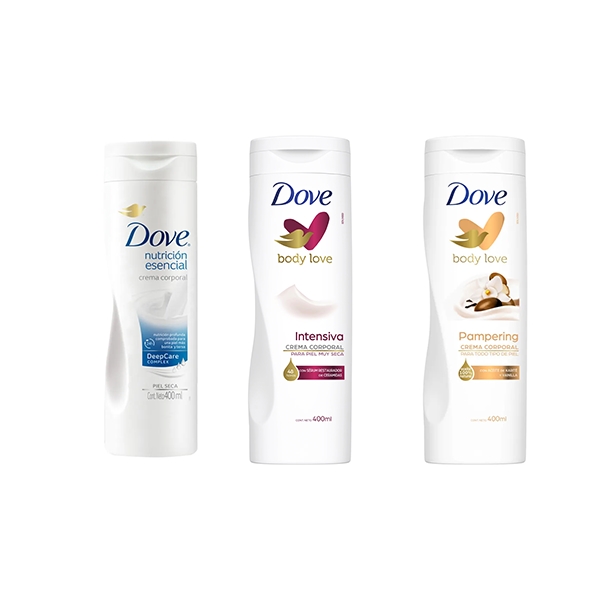 CREMA DOVE 400ML - Limpiesur